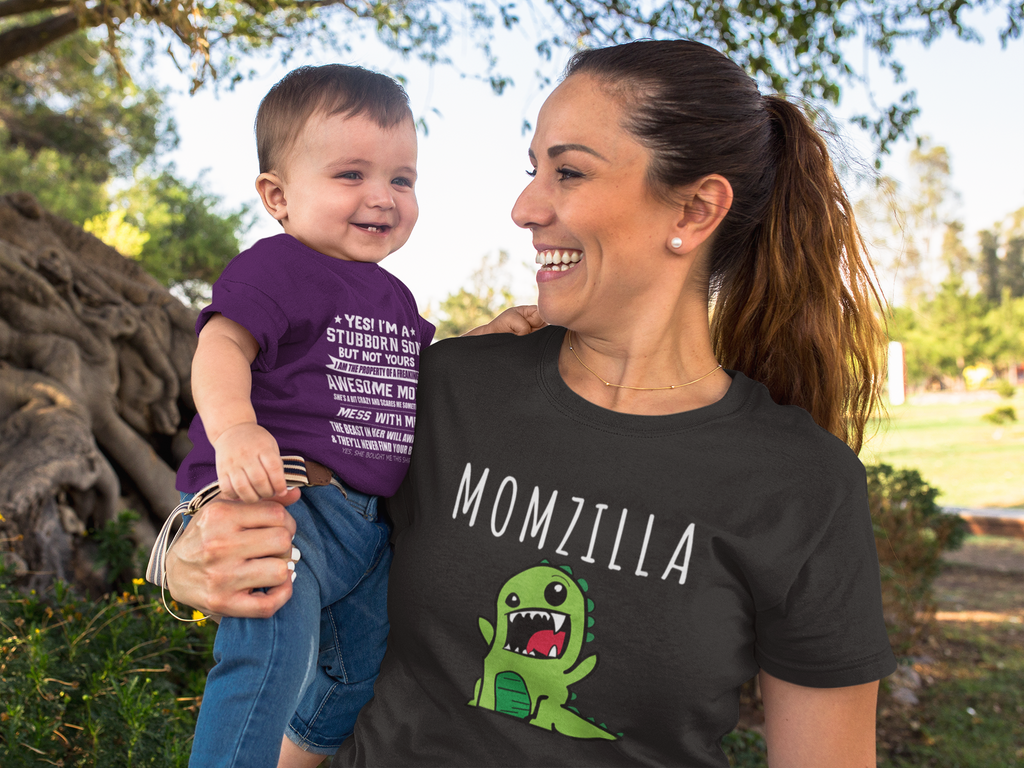 MOMZILLA 15 oz. coffee mugs and shirts available – Unlawful Threads