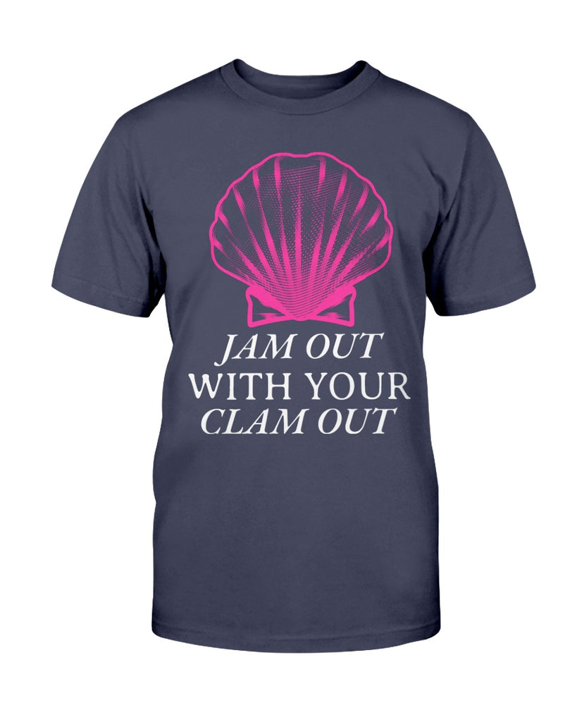 Jam out with your Clam out all cotton shirts available in mens and wom ...